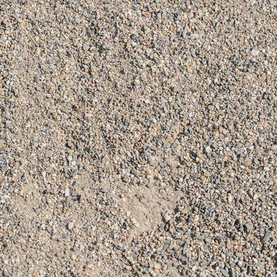 Sable alluvionnaire roulé lavé - granulométrie 0/4 mm - godet de