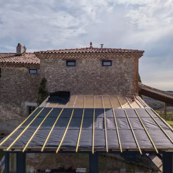 Isolant réflecteur alvéolaire Triso-toiture - R 6,35 m².K/W - 10,00 M x ...