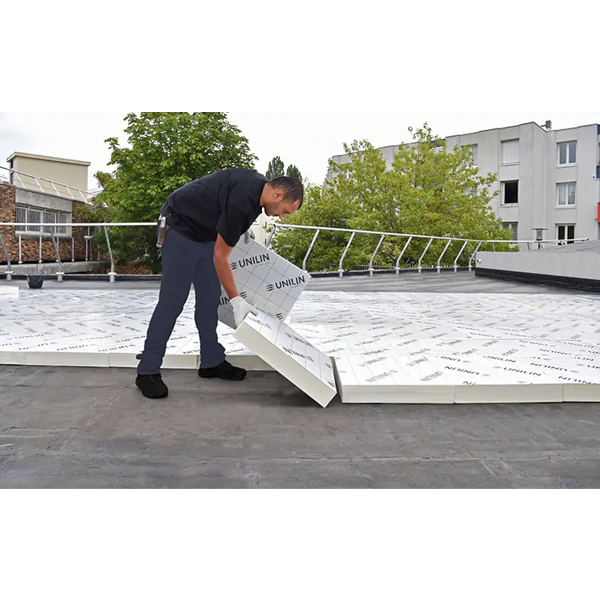 Panneau isolant polyuréthane toitures terrasses UTHERM Roof L 6,45 m².K ...