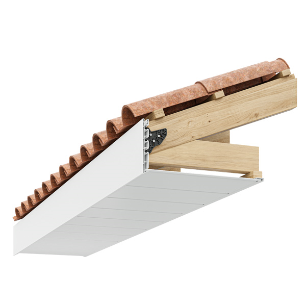 Lambris PVC sous toiture 1 frise - 250 MM x 10,00 MM - Long. 4,00 M