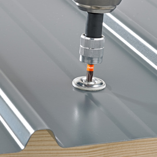 Vis faîtage en inox A2 avec rondelle EPDM - 4,5 MM x 55,0 MM - boîte de 70