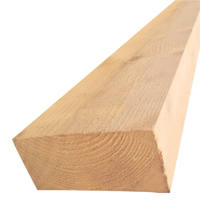 Madrier en sapin de France traité classe 2 - 200MM x 75MM x 4,50M