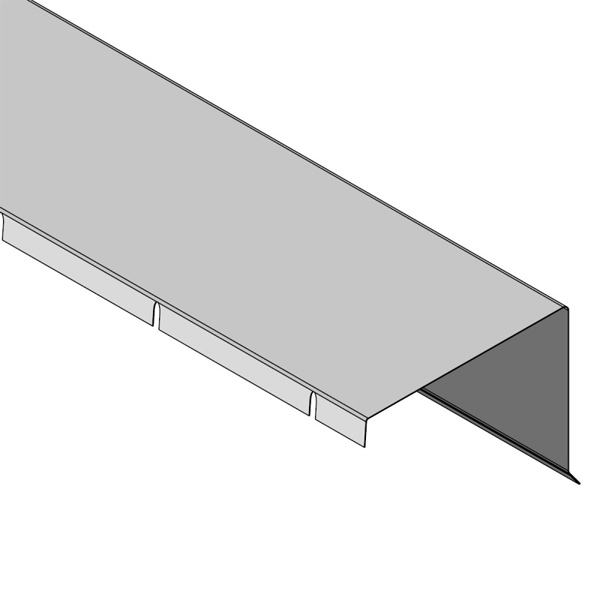 Faitière simple toiture Clipeo Couverture - Graphite 7016