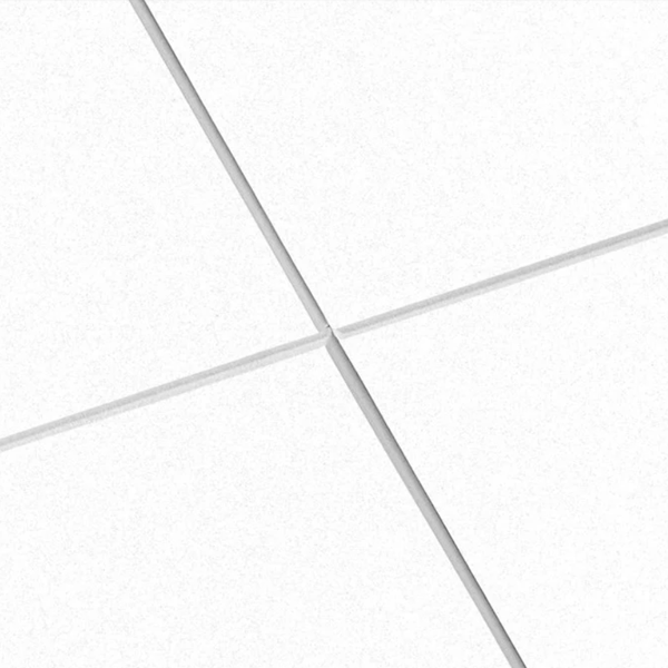 Dalle plafond acoustique Focus Ds - 120,0 CM x 120,0 CM - Blanc