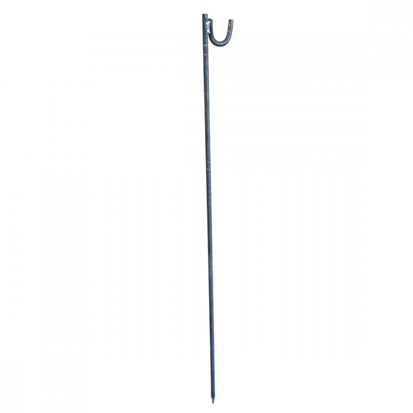 Piquet porte lanterne en acier pour la délimitation de chantier - Ø 14 ...