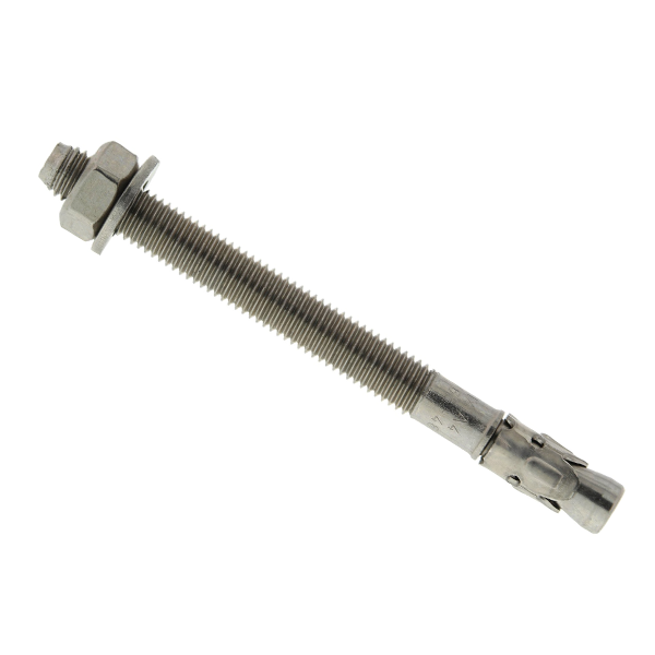Goujon d'ancrage FIX Z inox A4 pour béton fissuré et non fissuré M10 x 130/70 mm - boîte de 25