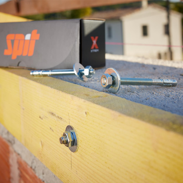 Goujon d'ancrage Fix Z Xtrem rondelle large - M12x220/90mm - boîte de 20