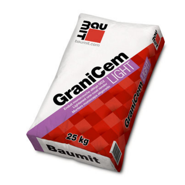 Enduit monocouche GraniCem Light - teinté Oslo - 25 KG