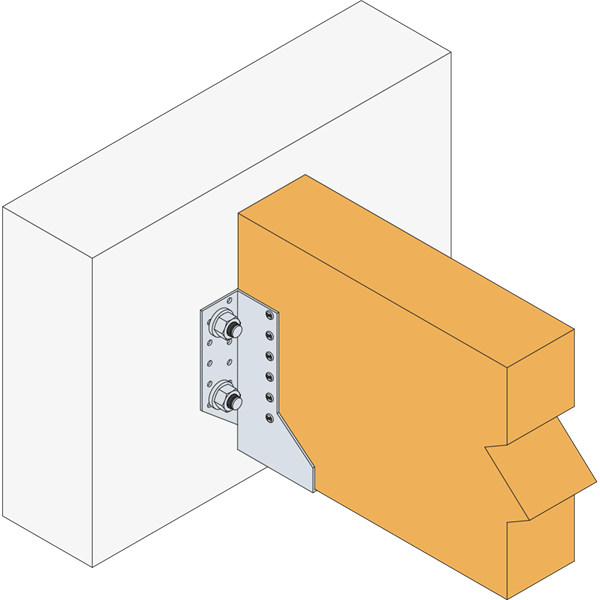 Sabot à ailes extérieures SAEL - Largeur 110 mm - Hauteur 165 mm ...