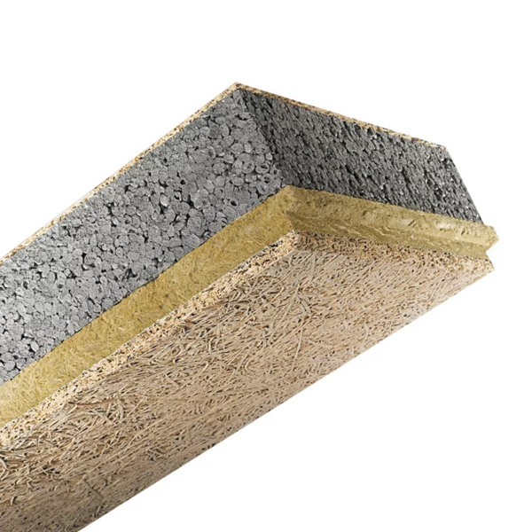 Isolant composite sous-face de dalle Fibrastyroc - R= 3,45 m².K/W - ép ...