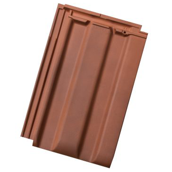 Tuile en terre cuite - Méga S - emboîtement grand moule - Nuagé