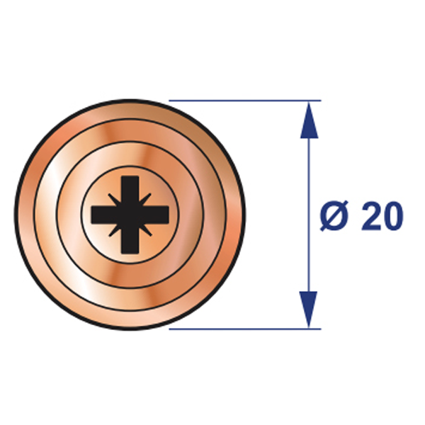 Vis bois bout pointu TFB PZ 2 avec rondelle 4.5x120 Etanco 33584000