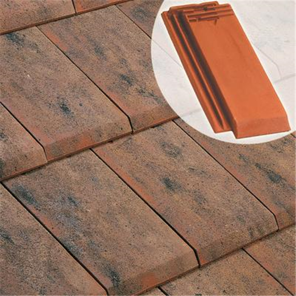 Demi-tuile en terre cuite - Alpha 10 - Chevreuse