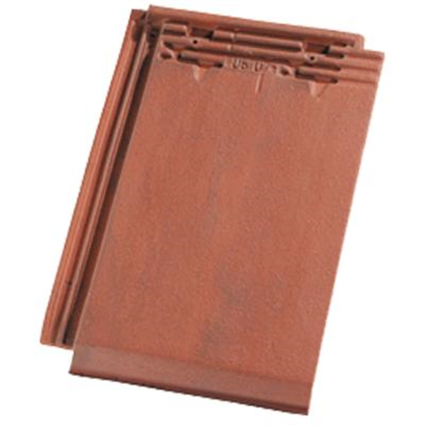 Tuile Alpha 10 double emboîtement pureau plat - ardoise