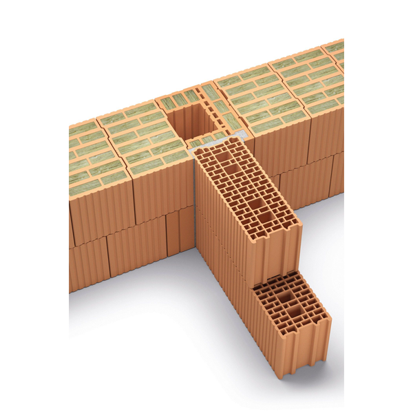 Brique poteau linteau chaînage feuillure auto-isolante - Climamur 36 ...