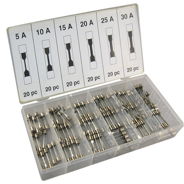 Assortiment de 120 fusibles verres : Sodise 14101 3438050141010