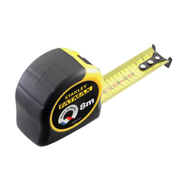 Metre ruban Stanley Fatmax 8 m x 32 mm revetements Blade Armor et Mylar