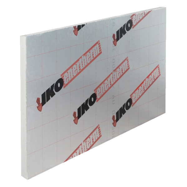 Isolant toiture-terrasse bois et acier IKO enertherm ALU - R=1,80 m².K ...