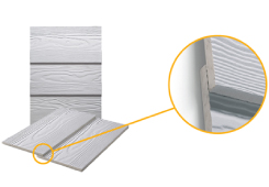 Un bardage facile à poser avec peu d'entretien