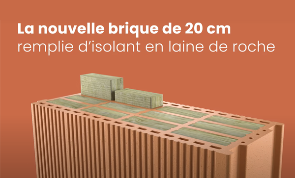 Brique de 20 ISObric® Wienerberger